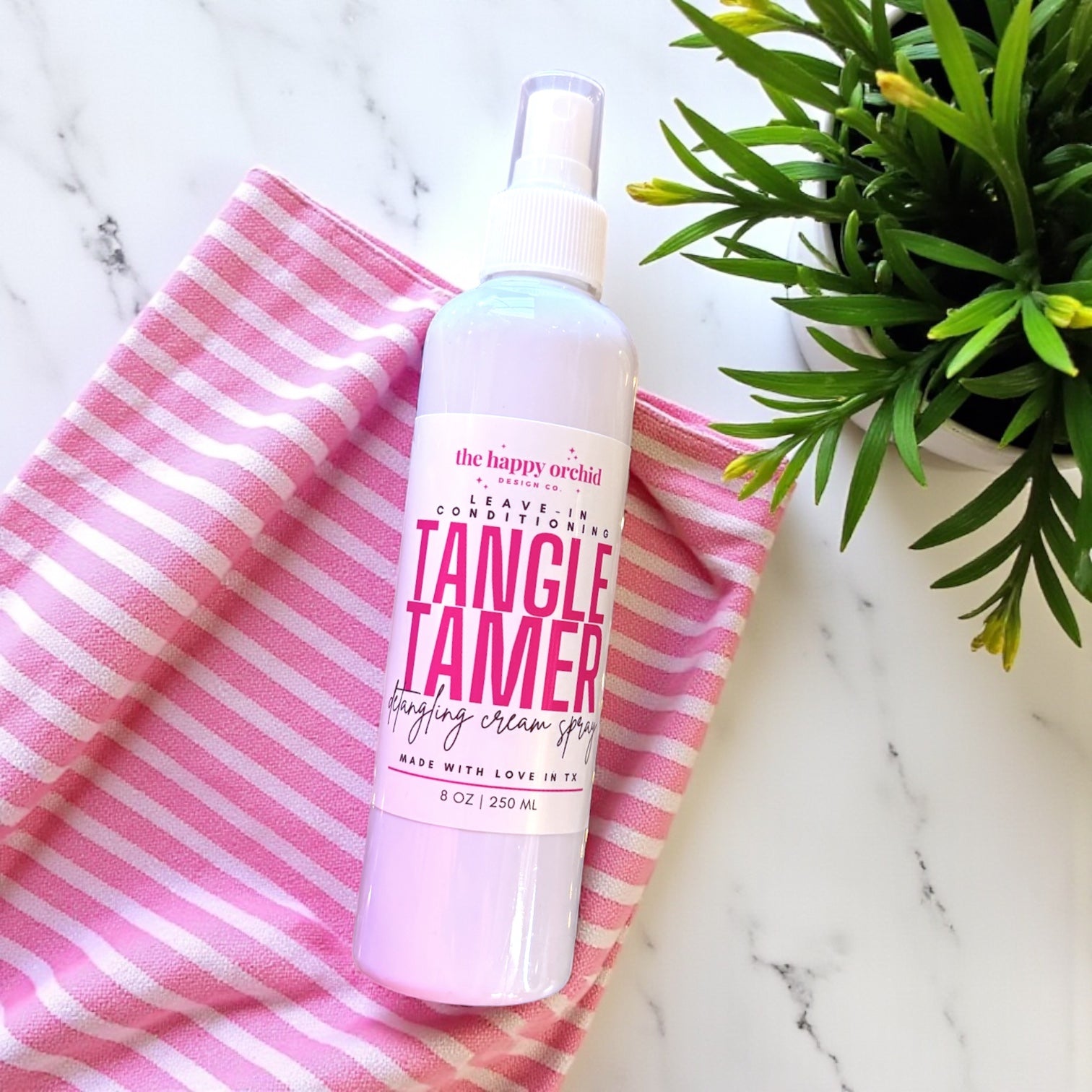 TANGLE TAMER | LEAVE-IN CONDITIONING SPRAY – The Happy Orchid Design Co.